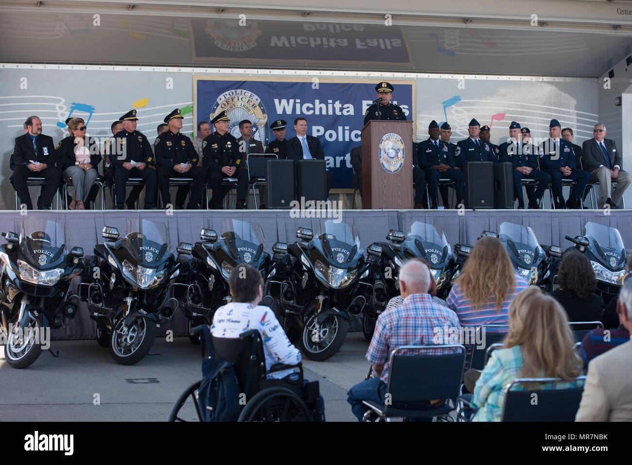 Wichita Falls, Texas, Chief of Police Manuel Borrego, provides closing ...