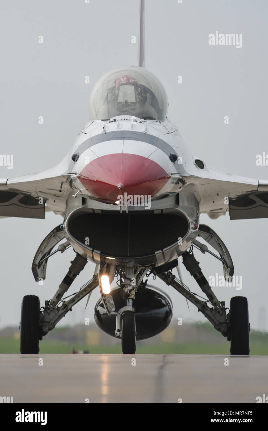 Miss Oklahoma 2016, Sarah Klein, in the backseat of a Thunderbirds F ...