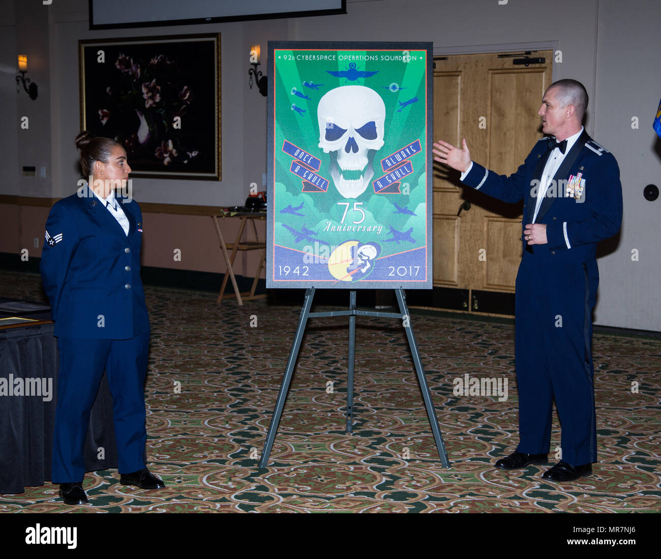 Senior Airman Destiny Lemos, 92nd Cyberspace Operations Squadron, and ...