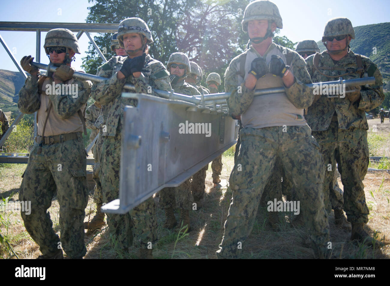 170519-N-XJ502-009 FORT HUNTER LIGGETT, Calif. (May 20, 2017) - Seabees ...