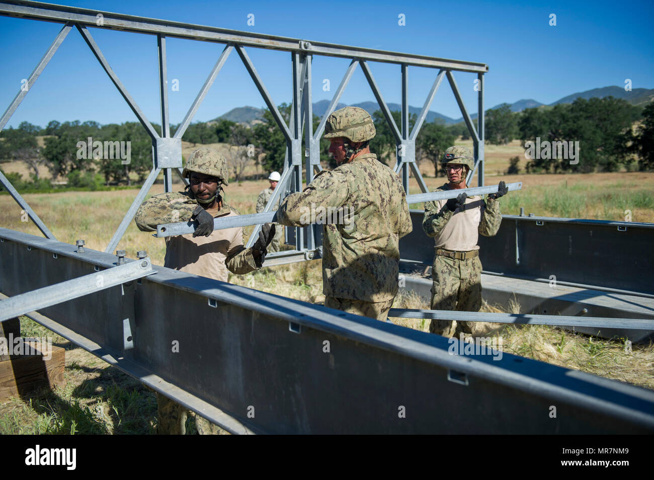 170519-N-XJ502-018 FORT HUNTER LIGGETT, Calif. (May 20, 2017) - Seabees ...