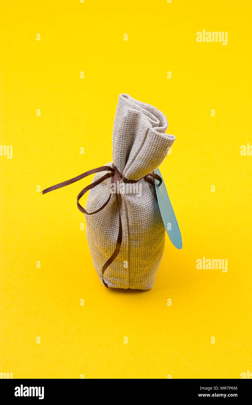 Sack made of hessian hi-res stock photography and images - Alamy