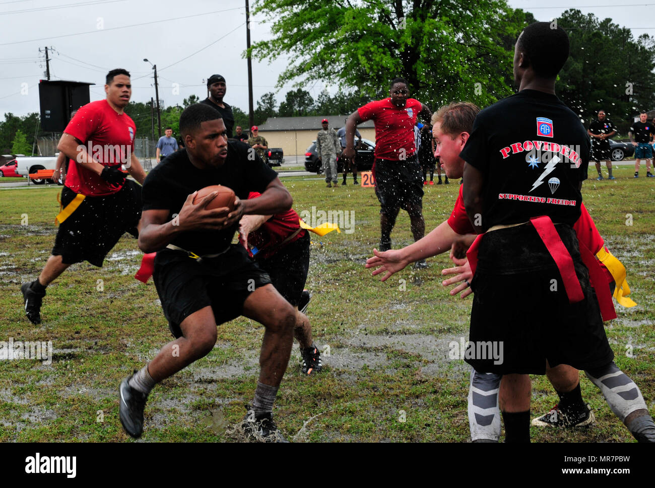 Paratroopers assigned to the 189th Combat Sustainment Support Battalion ...