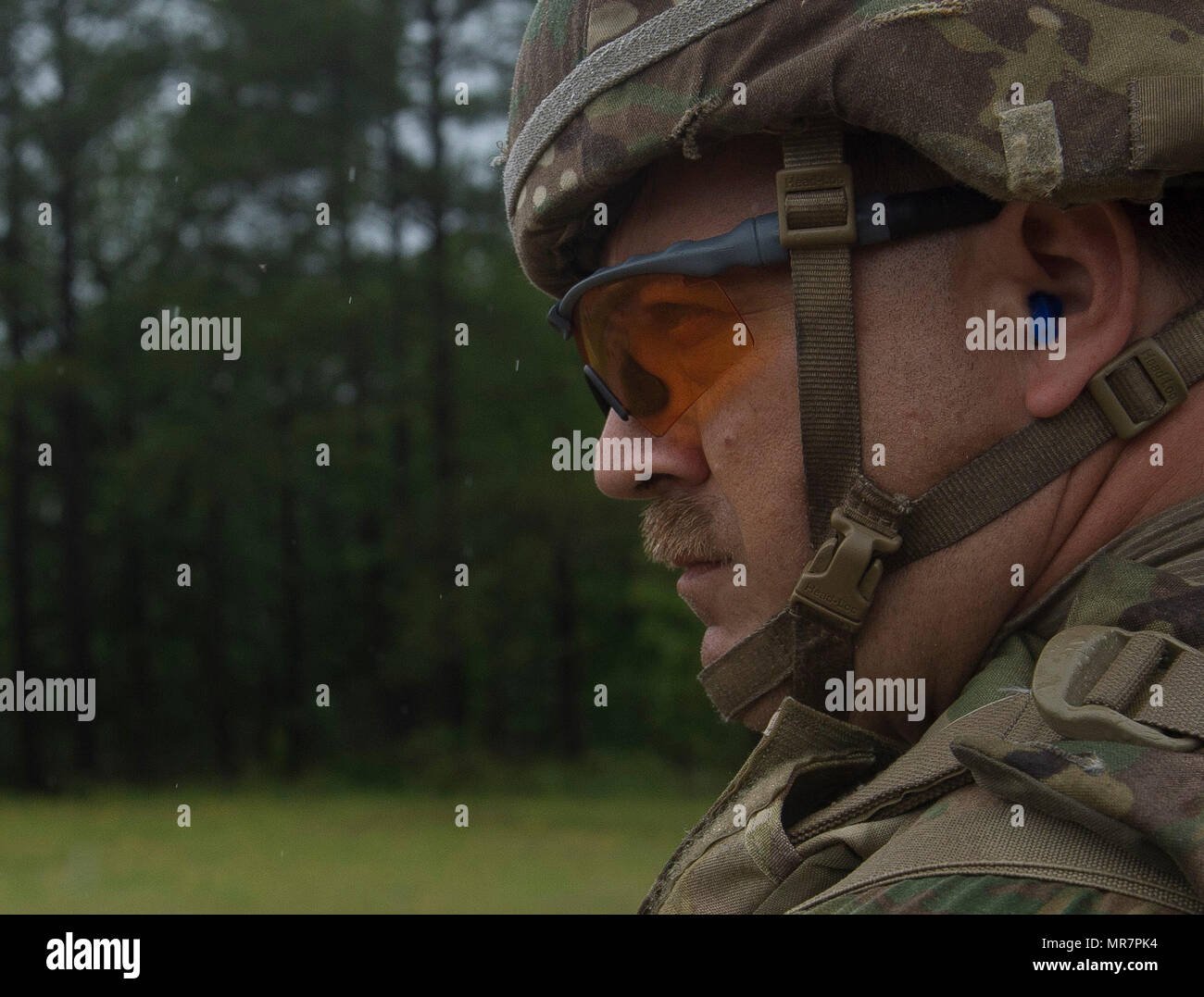U.S. Army Master Sgt. Johannes Bowers, a Paratrooper assigned to the ...