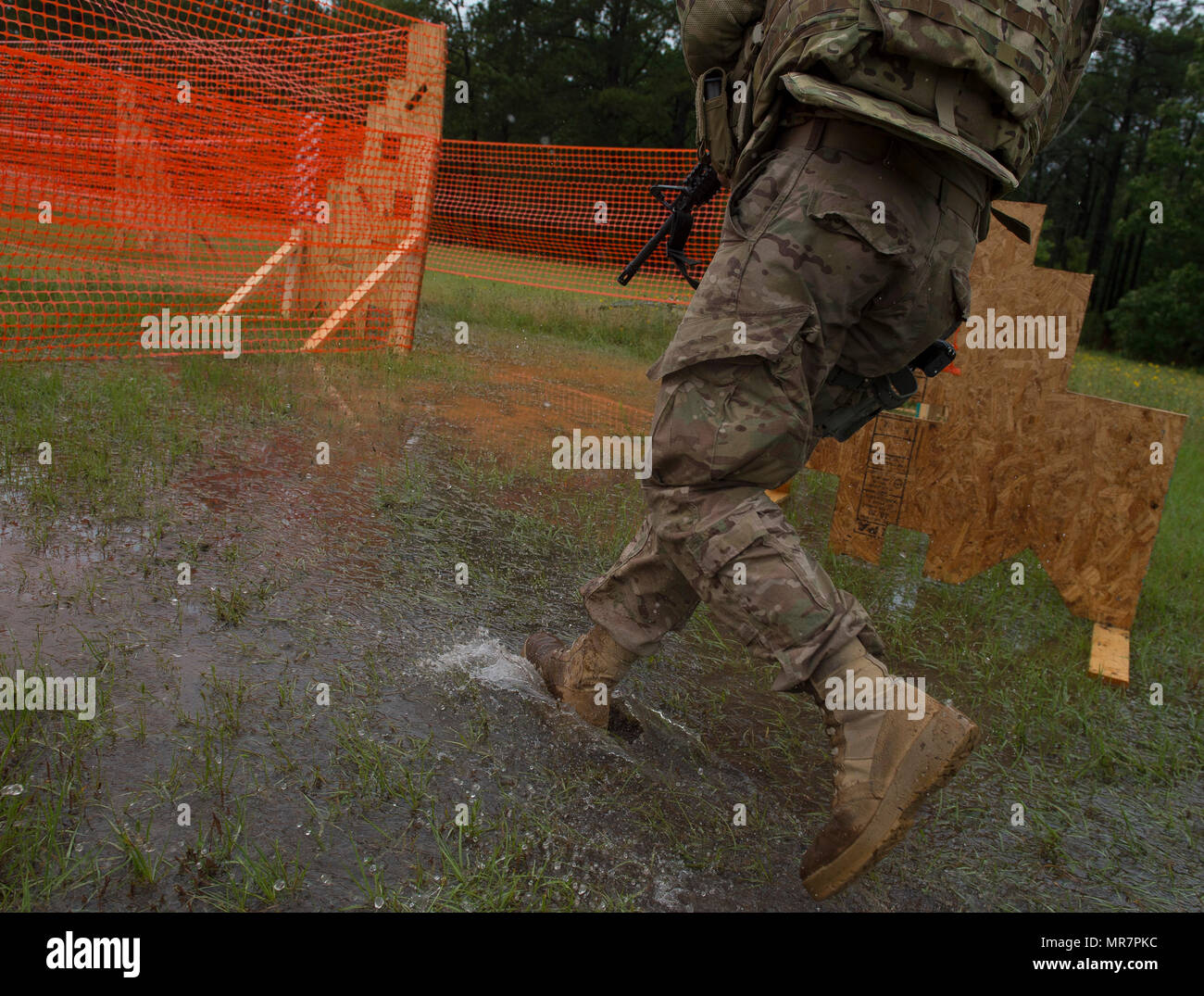 U.S. Army Spc. William Peele, a Paratrooper assigned to the 82nd ...