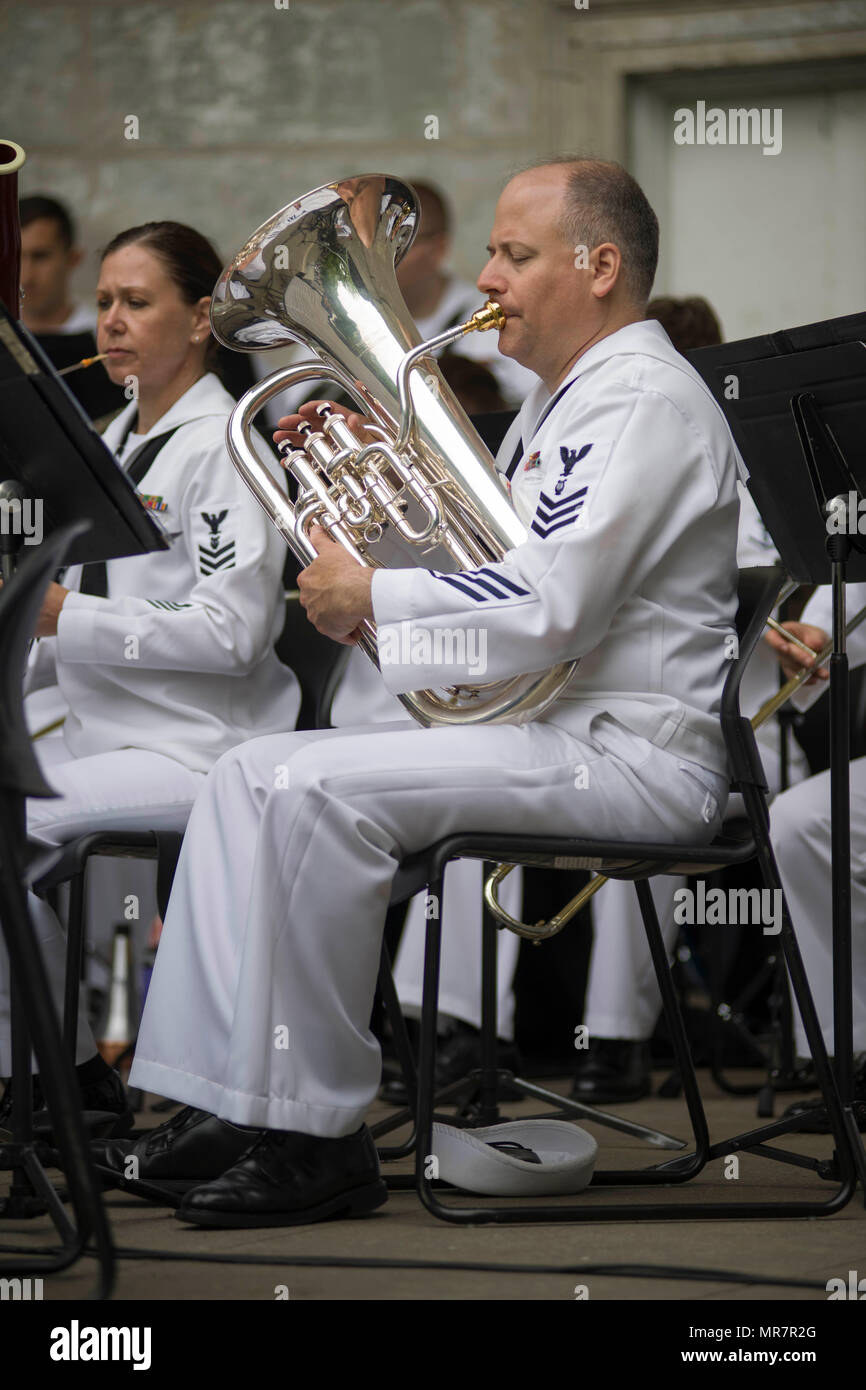 170523-N-DQ503-021 NEW YORK (May 23, 2017) Musician 1st Class David ...