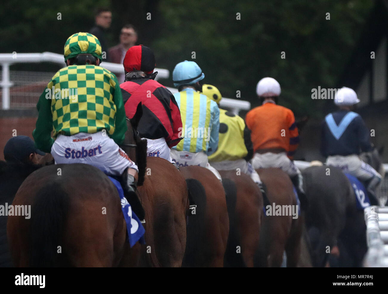Jockeys Parade Ring Stock Photos & Jockeys Parade Ring Stock Images - Alamy