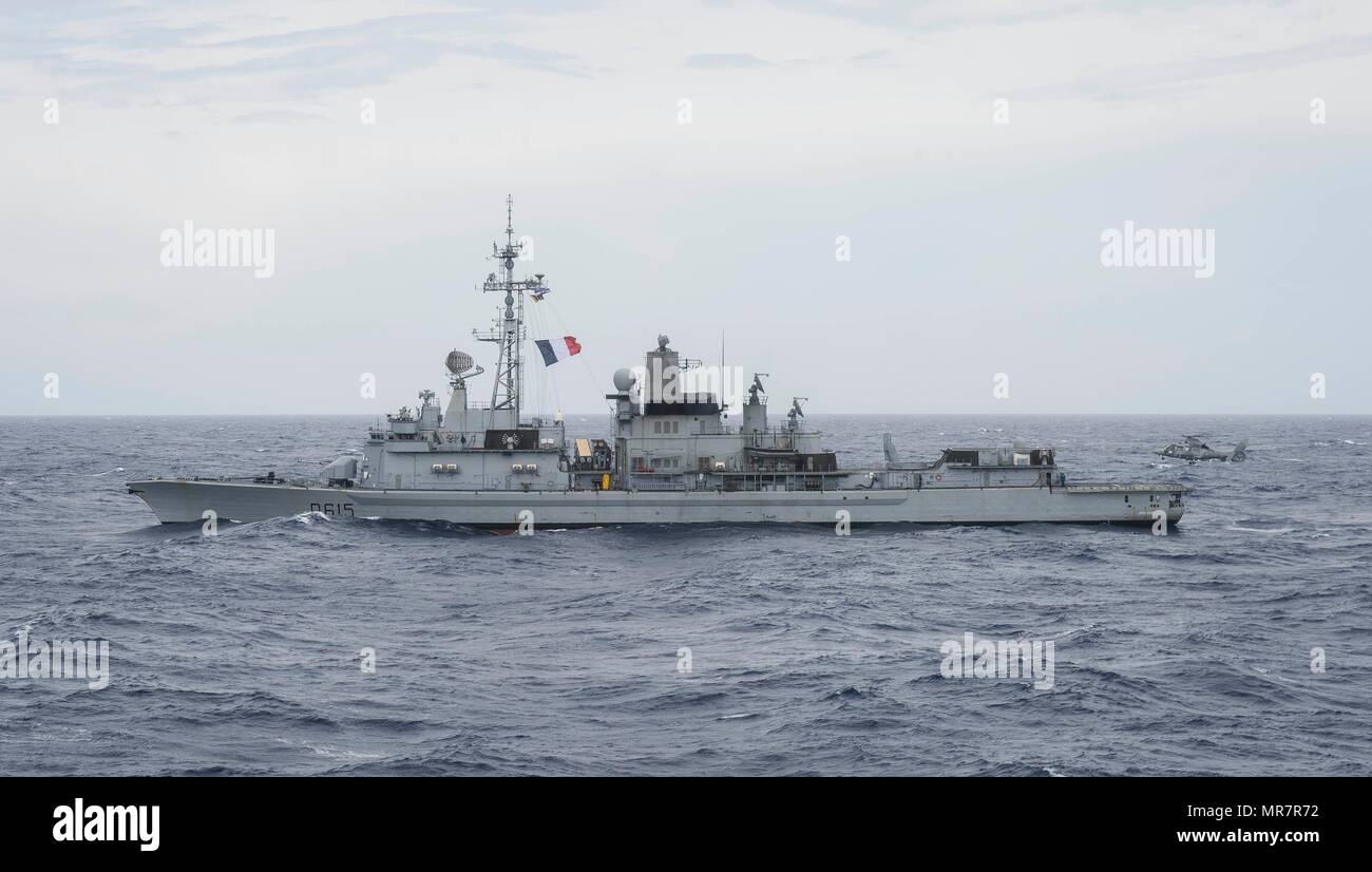 170520-N-FQ994-227 MEDITERRANEAN SEA (May 20, 2017) A French Navy ...