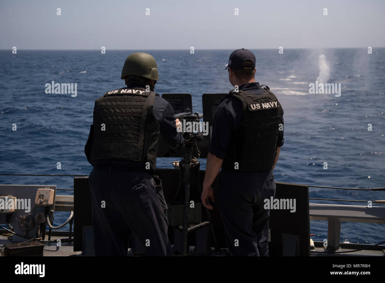 170521-N-ZE250-138 ATLANTIC OCEAN (May 21, 2017) - Yeoman 2nd Class ...