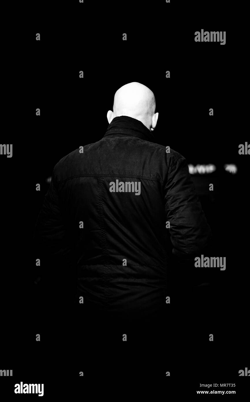 Security guard Black and White Stock Photos & Images - Alamy