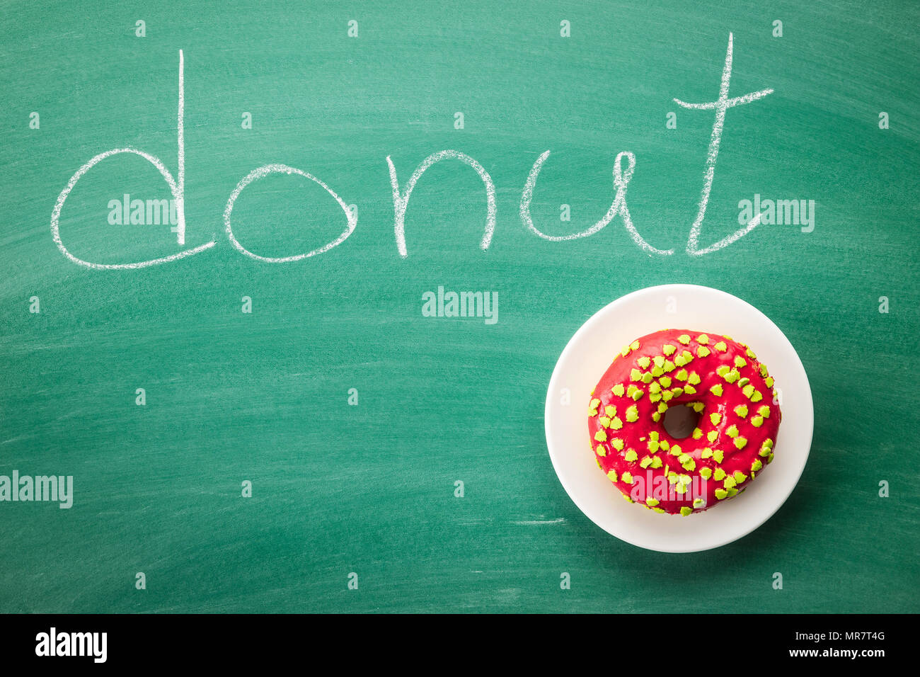 Green donuts green doughnut hi-res stock photography and images - Alamy