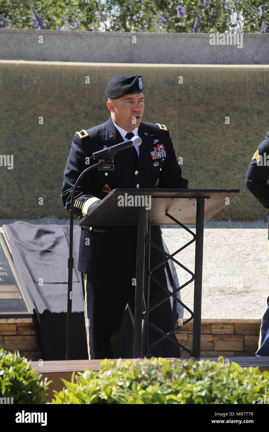 Brig. Gen. Mark Landes, deputy commanding general – support, 1st ...