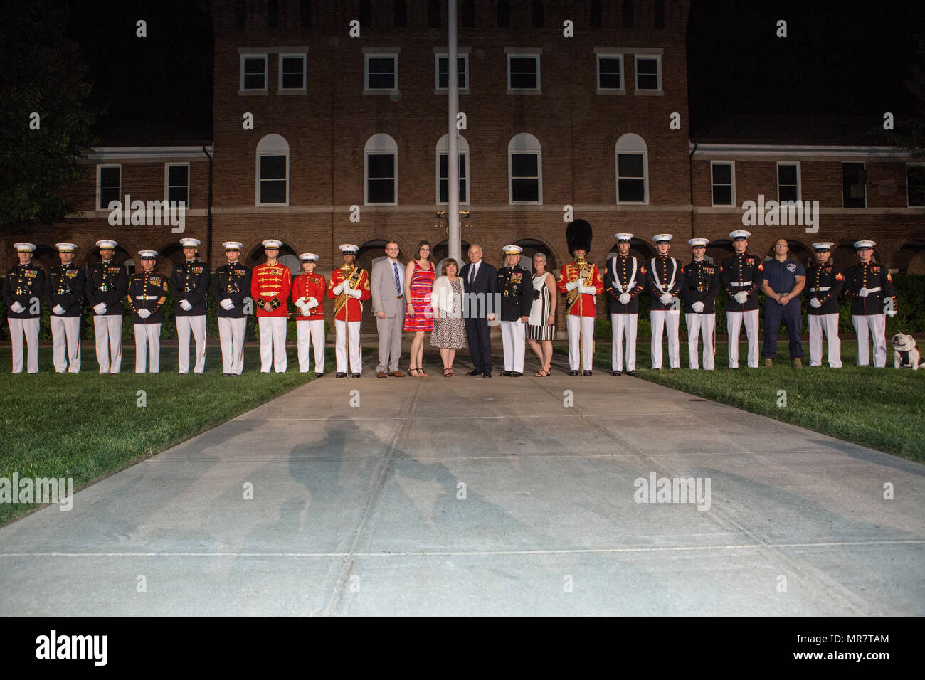 Commandant of the Marine Corps General Robert B. Neller and the ...