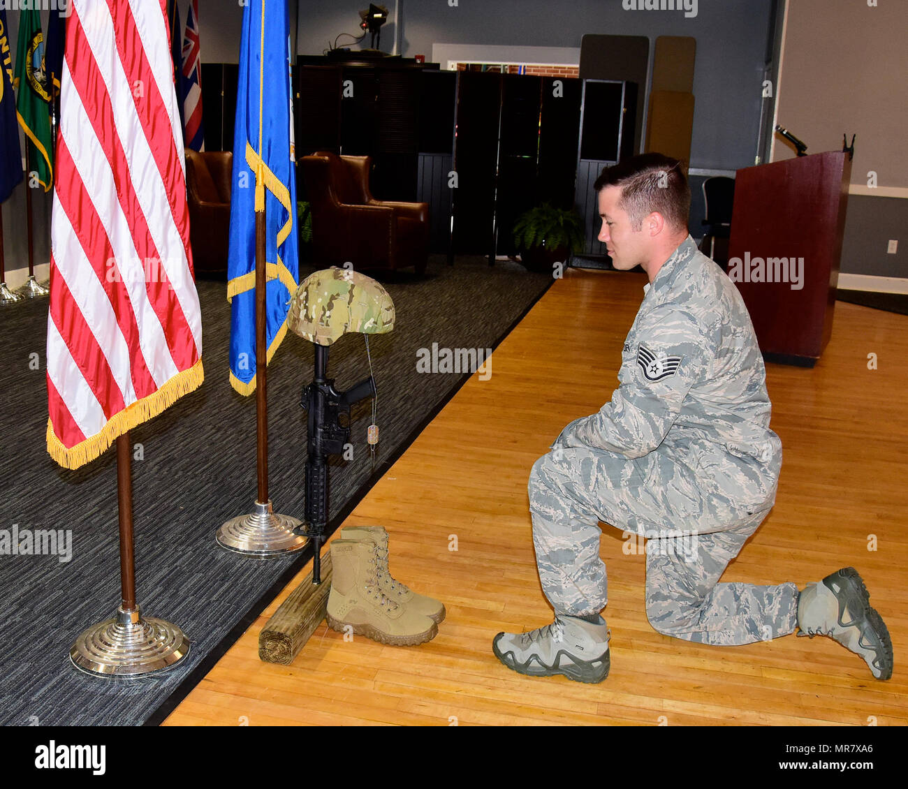 Staff Sgt. Anthony Parsons, 14th Security Forces Squadron Combat Arms ...
