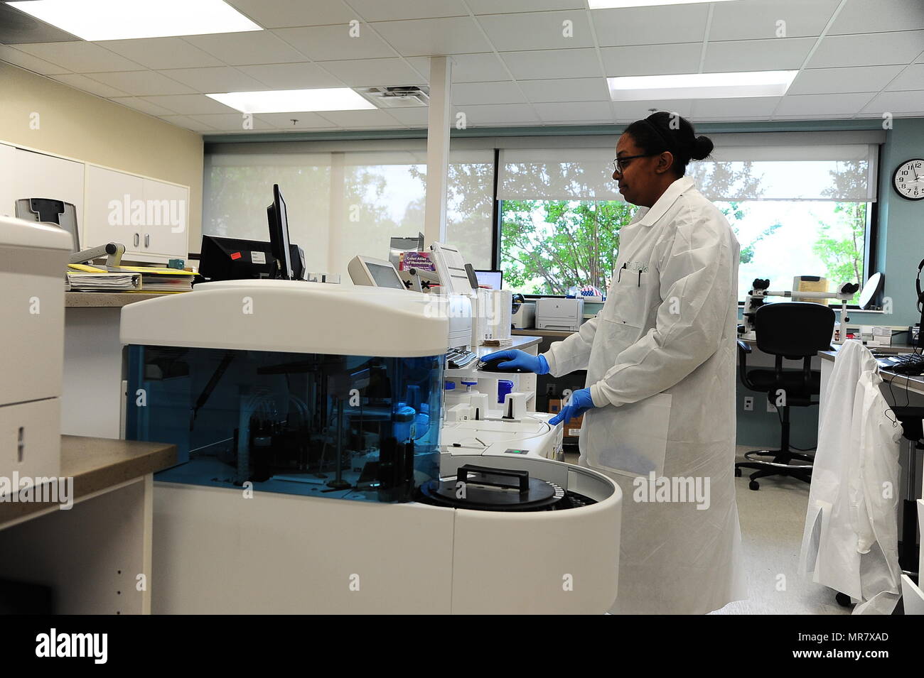 Senior Airman Lisa Jackson, 14th Medical Support Squadron Laboratory ...