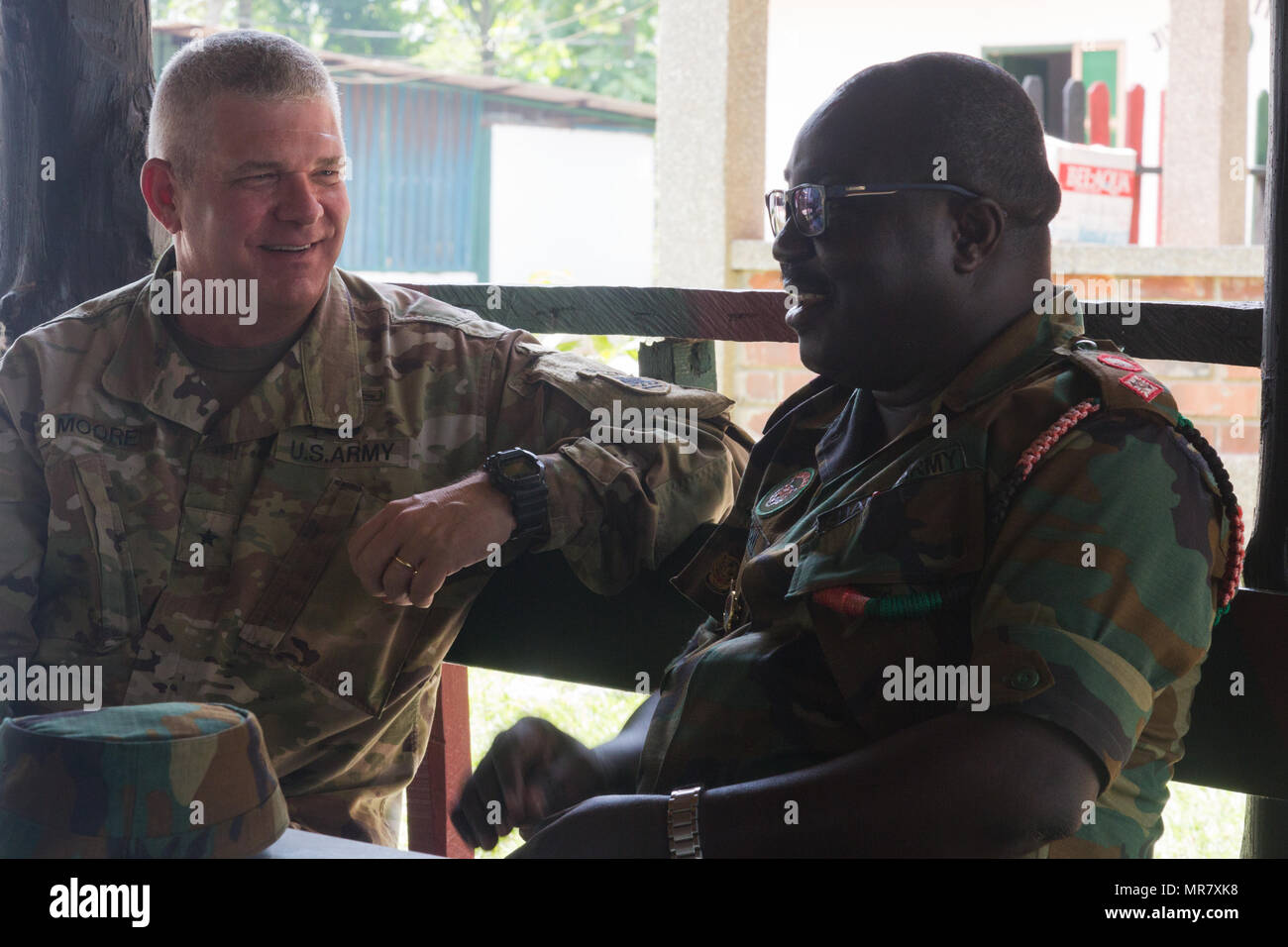 U.S. Army Brig. Gen. Kenneth H. Moore, Jr., deputy commanding general ...