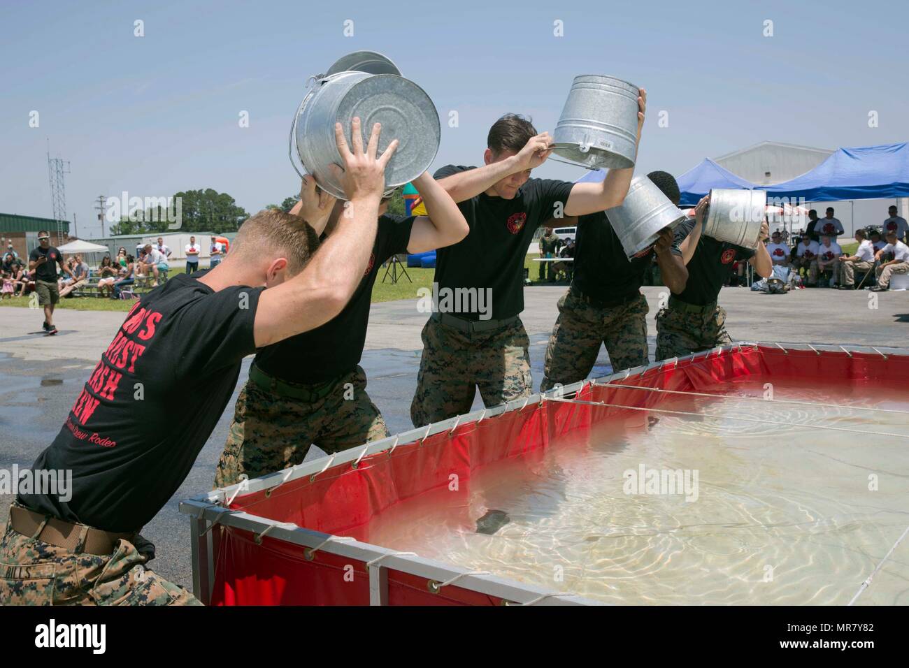 During the May 20, 2017 Aircraft Rescue and Fire Fighting Rodeo at MCAS ...