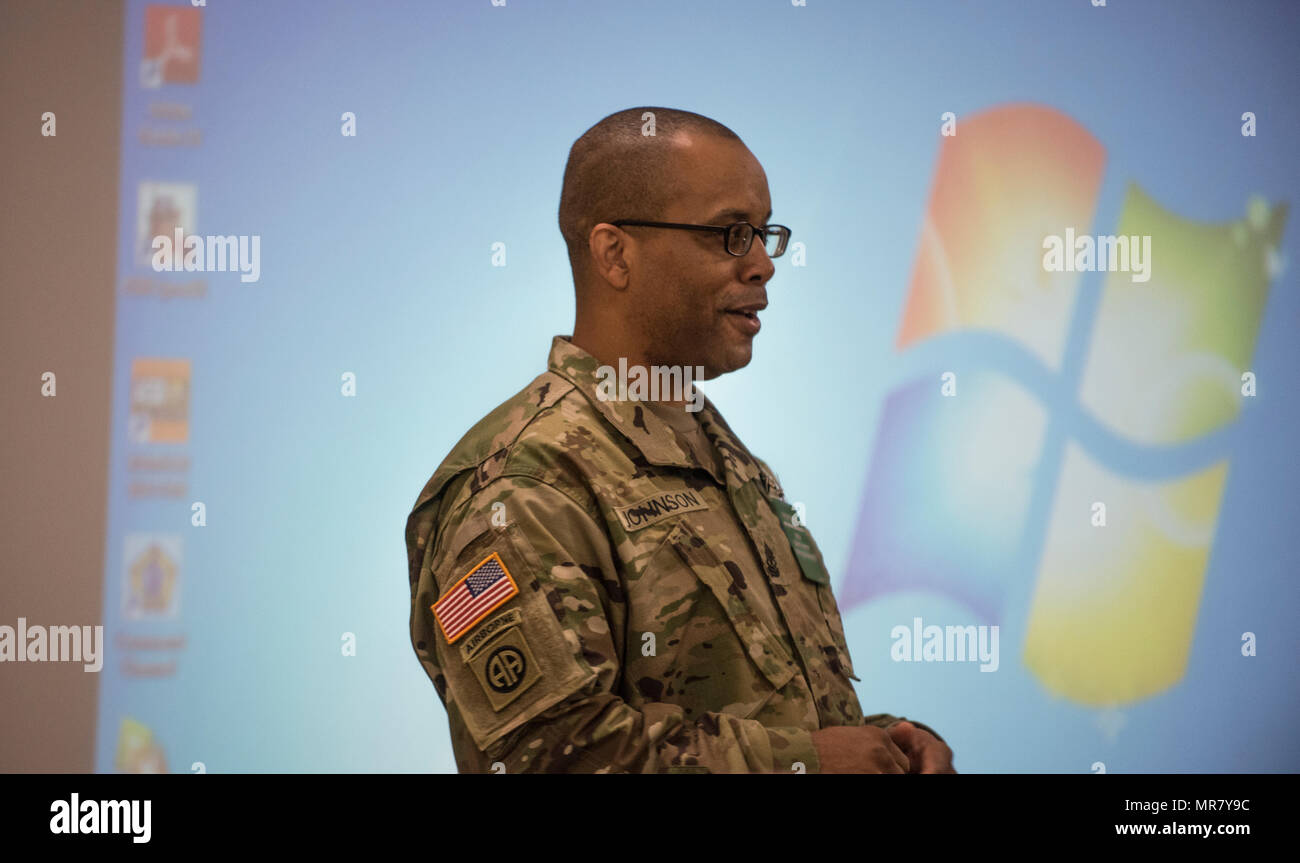 Sgt Maj. Derek Johnson, Army Deputy Chief of Staff Personnel, G-1 ...