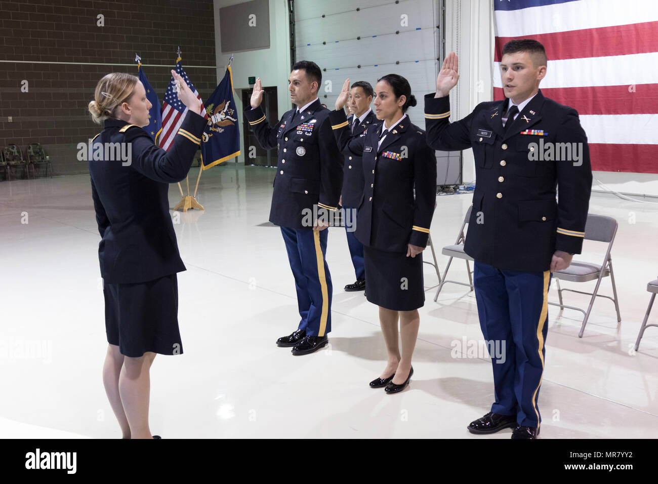 Maj. Barbara Coe, the senior tactical officer and commander of the pre ...