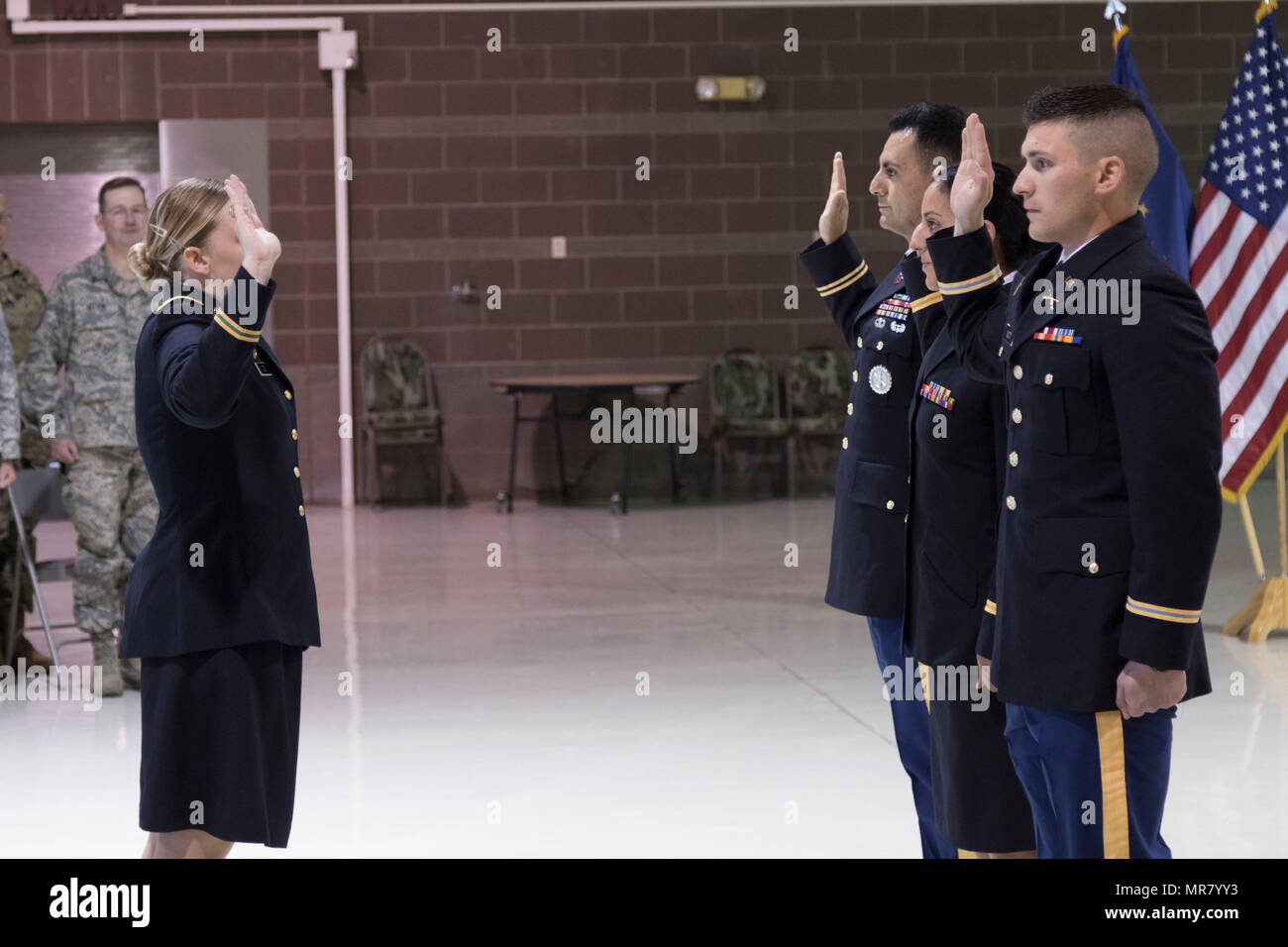 Maj. Barbara Coe, the senior tactical officer and commander of the pre ...