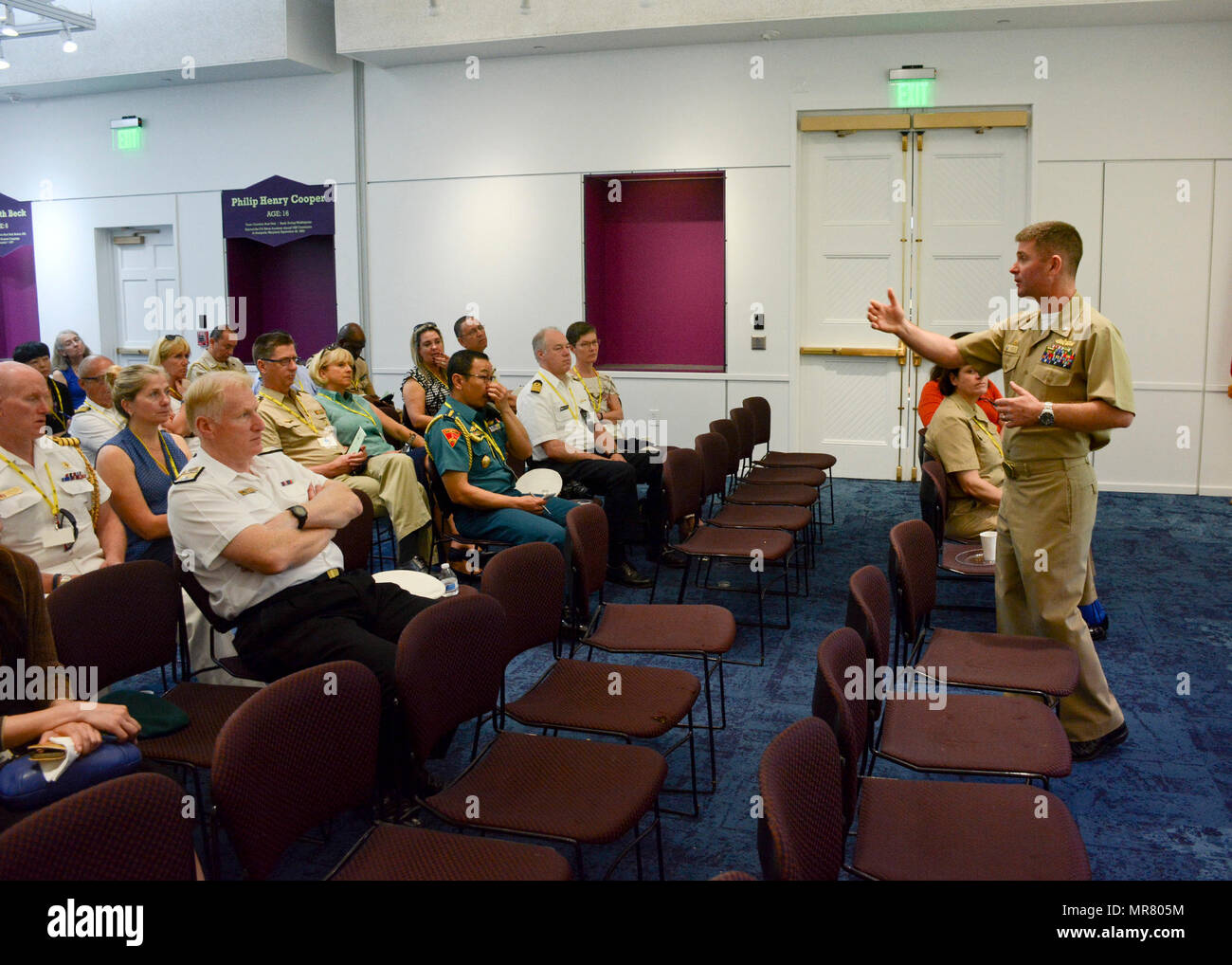 Foreign naval attaches hi-res stock photography and images - Alamy