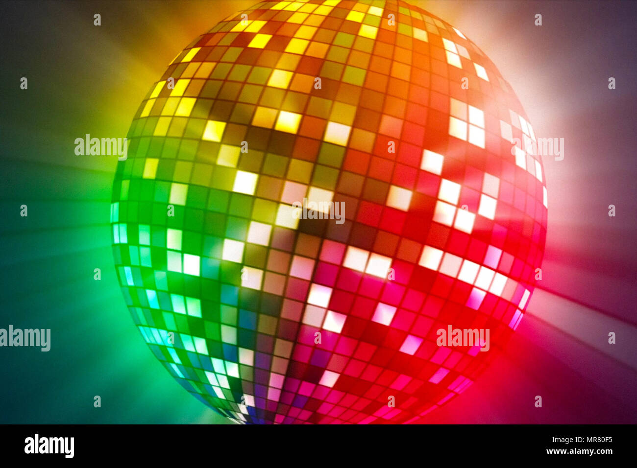 Rotating disco ball hi-res stock photography and images - Alamy