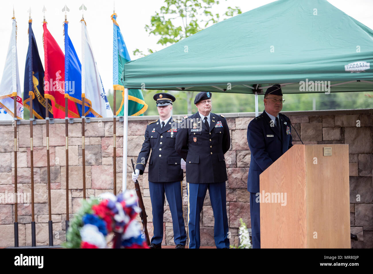 U.S. Air Force Maj. Gen. Steven Cray, adjutant general, Vermont ...