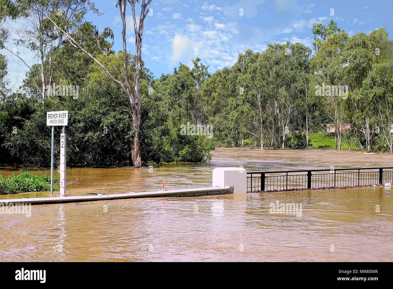 Thunderstorm rain bridge hi-res stock photography and images - Alamy
