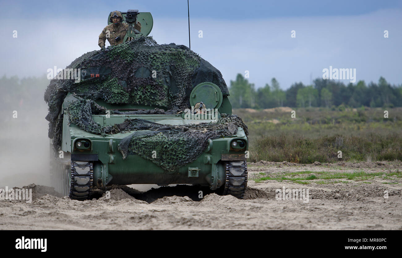 An M992 Field Artillery Ammunition Support Vehicle with Bravo Battery ...
