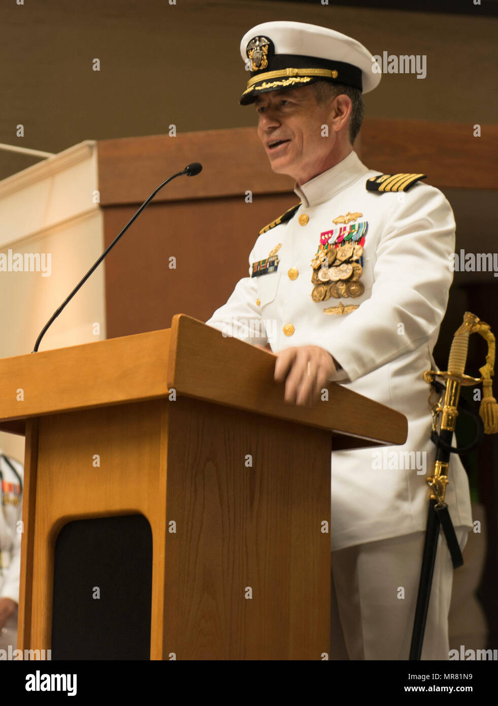 170525-N-EX237-082 WASHINGTON (May 25, 2017) Capt. Frederick F. Burgess ...