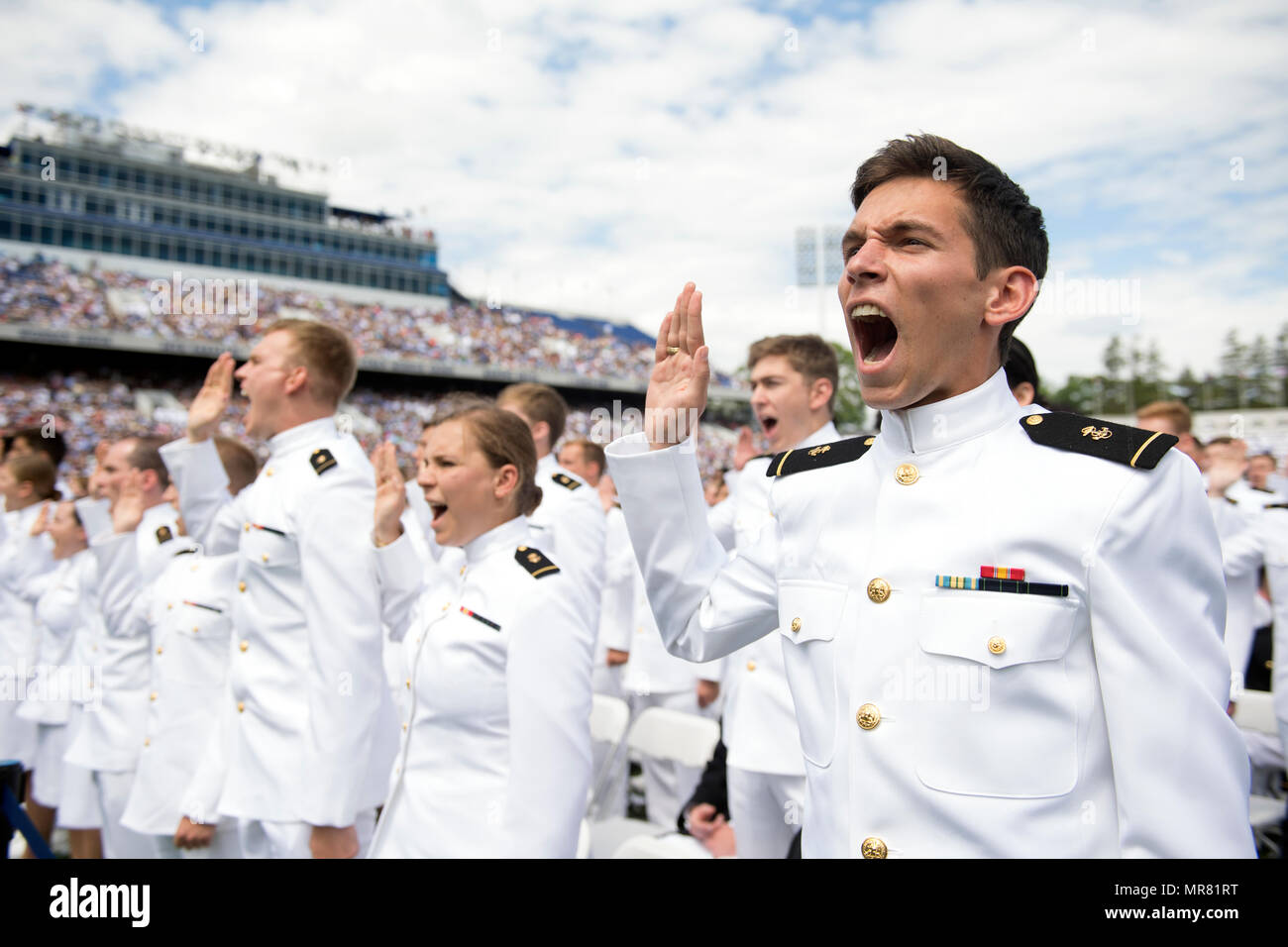 170526-N-DY073-553 ANNAPOLIS, Md. (May 26, 2017) U.S. Naval Academy ...