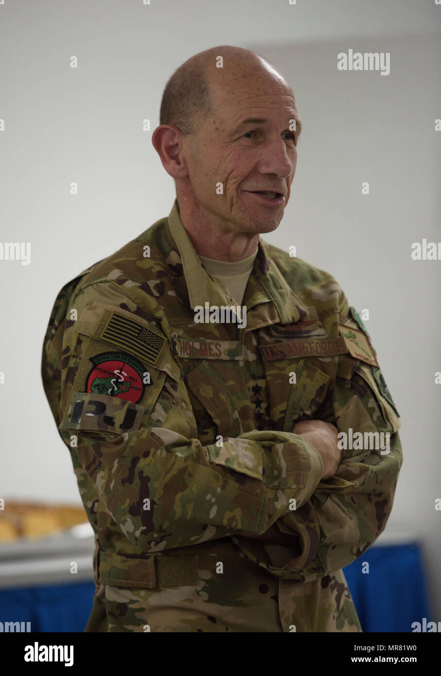 Gen. Mike Holmes, who commanded the 455th Air Expeditionary Wing from ...