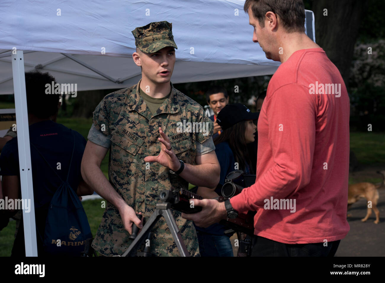 Corporal Micah Hauser, with Combat Logistics Regiment 25, Special ...