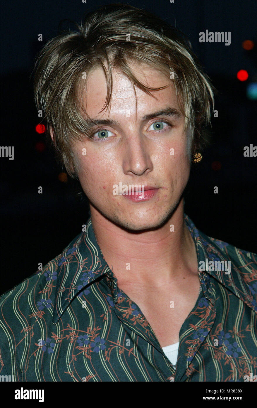 Shaun Reaves Tru Calling) arriving at the " 2003 Fox Summer tca Party ...