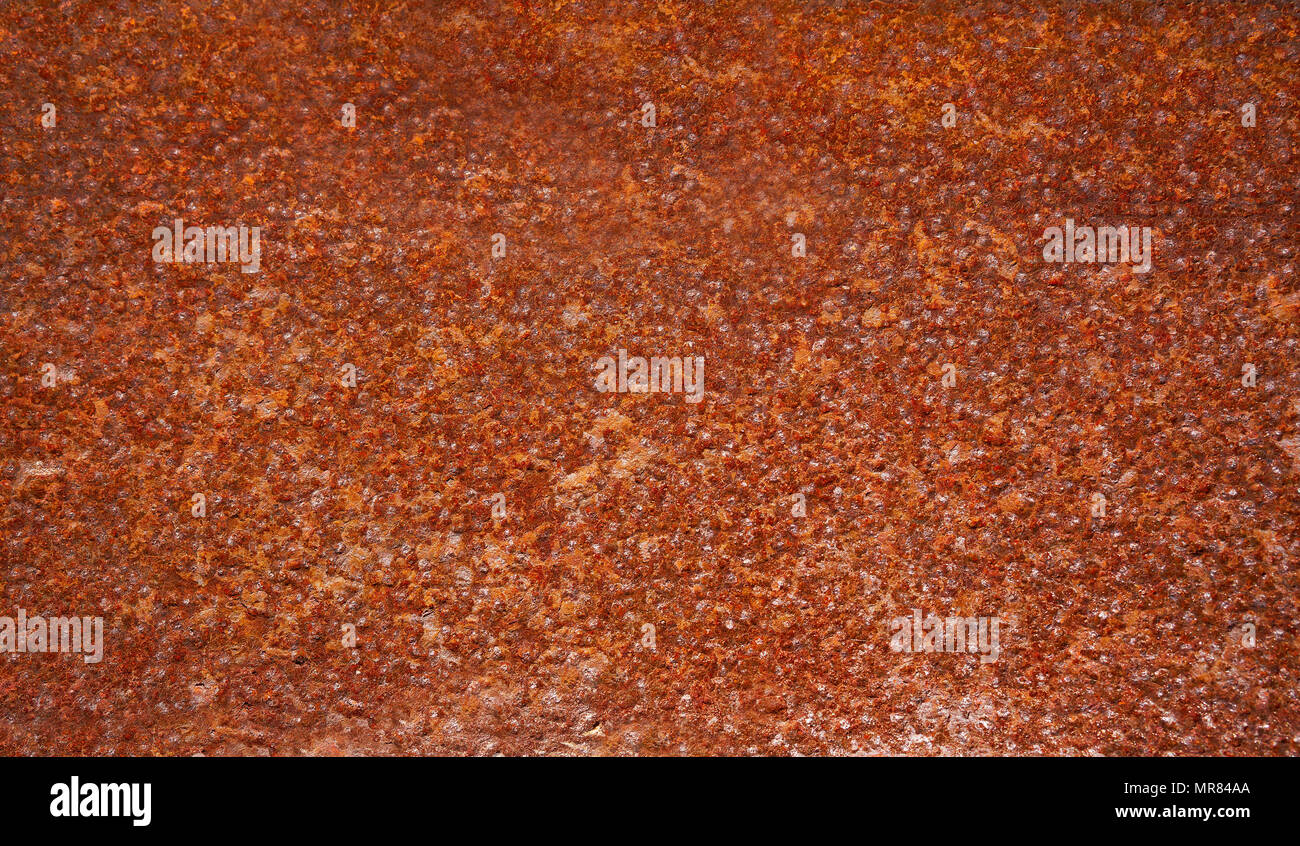 Iron rusted metal texture rusty macro detail Stock Photo - Alamy