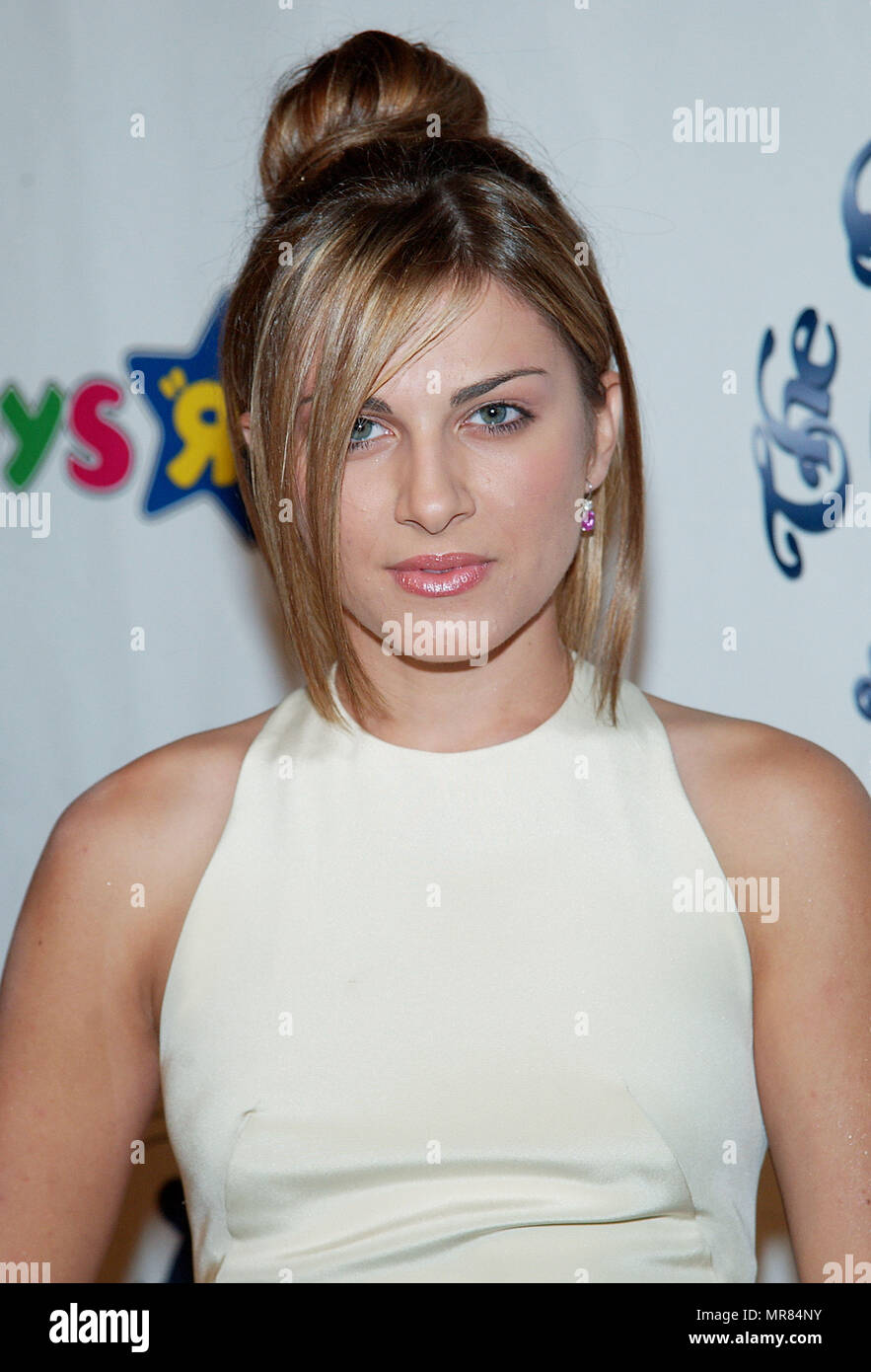 Alexandra Nechita arriving at the Carousel of Hope which support the ...