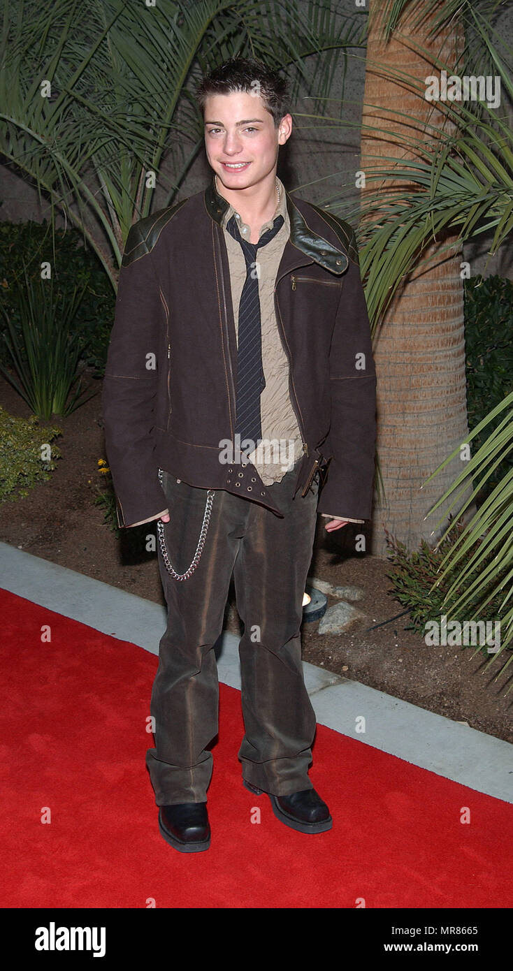 Andy Lawrence arrives at the 2002 Fox Billboard Music Awards held at ...