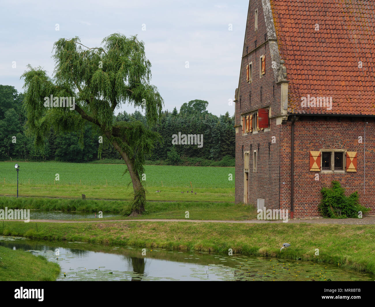 Raesfeld Castle in germany Stock Photo - Alamy