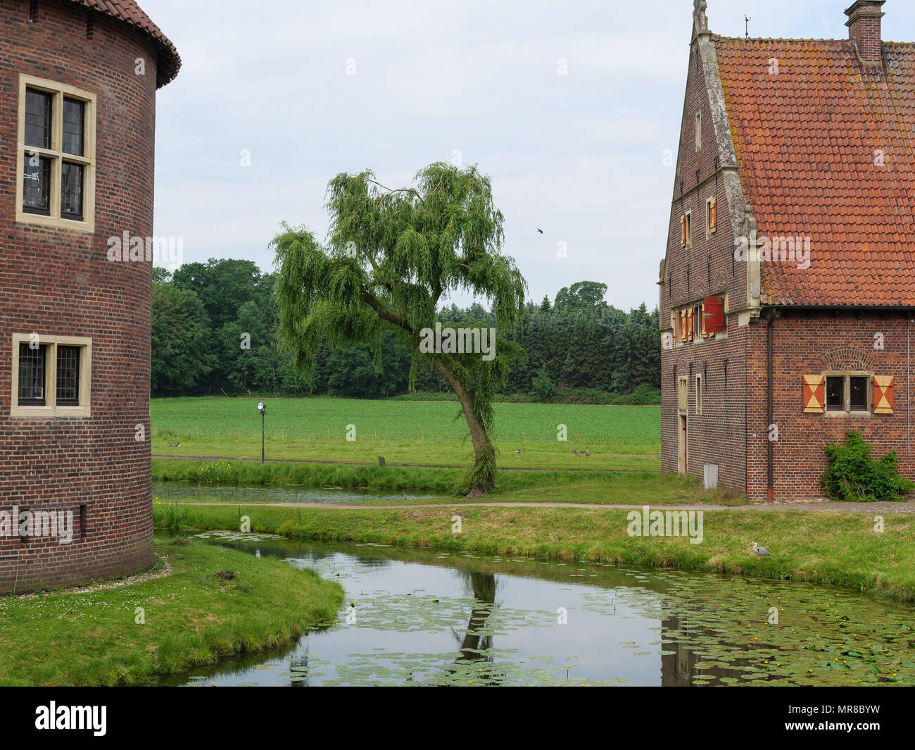 Raesfeld Castle in germany Stock Photo - Alamy