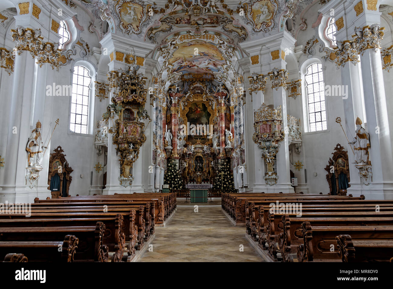 The pilgrimage church of wies hi-res stock photography and images - Alamy