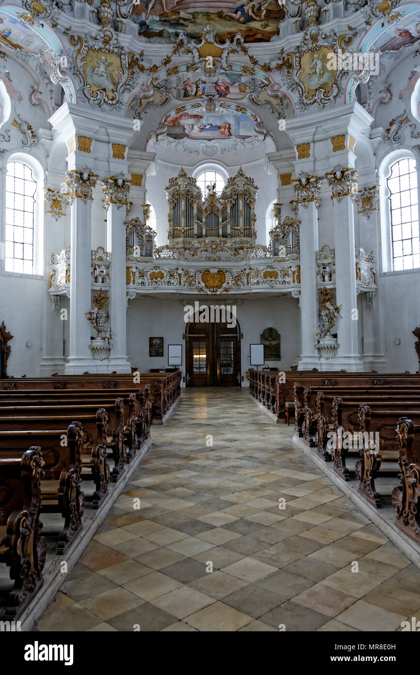 Unesco world heritage site wieskirche hi-res stock photography and ...