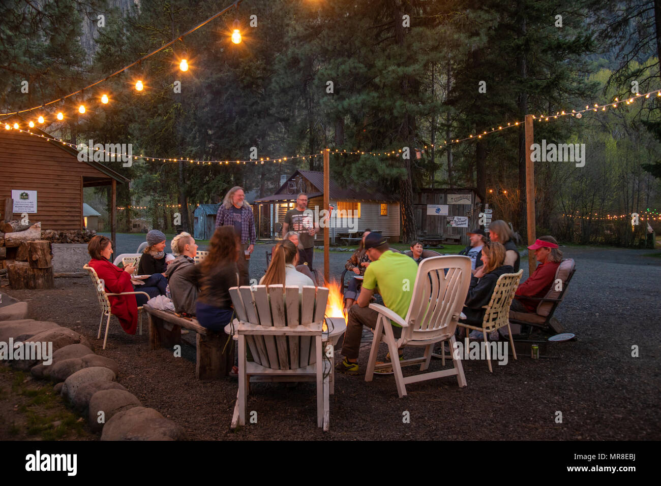 Elk ridge campground lodge hi-res stock photography and images - Alamy