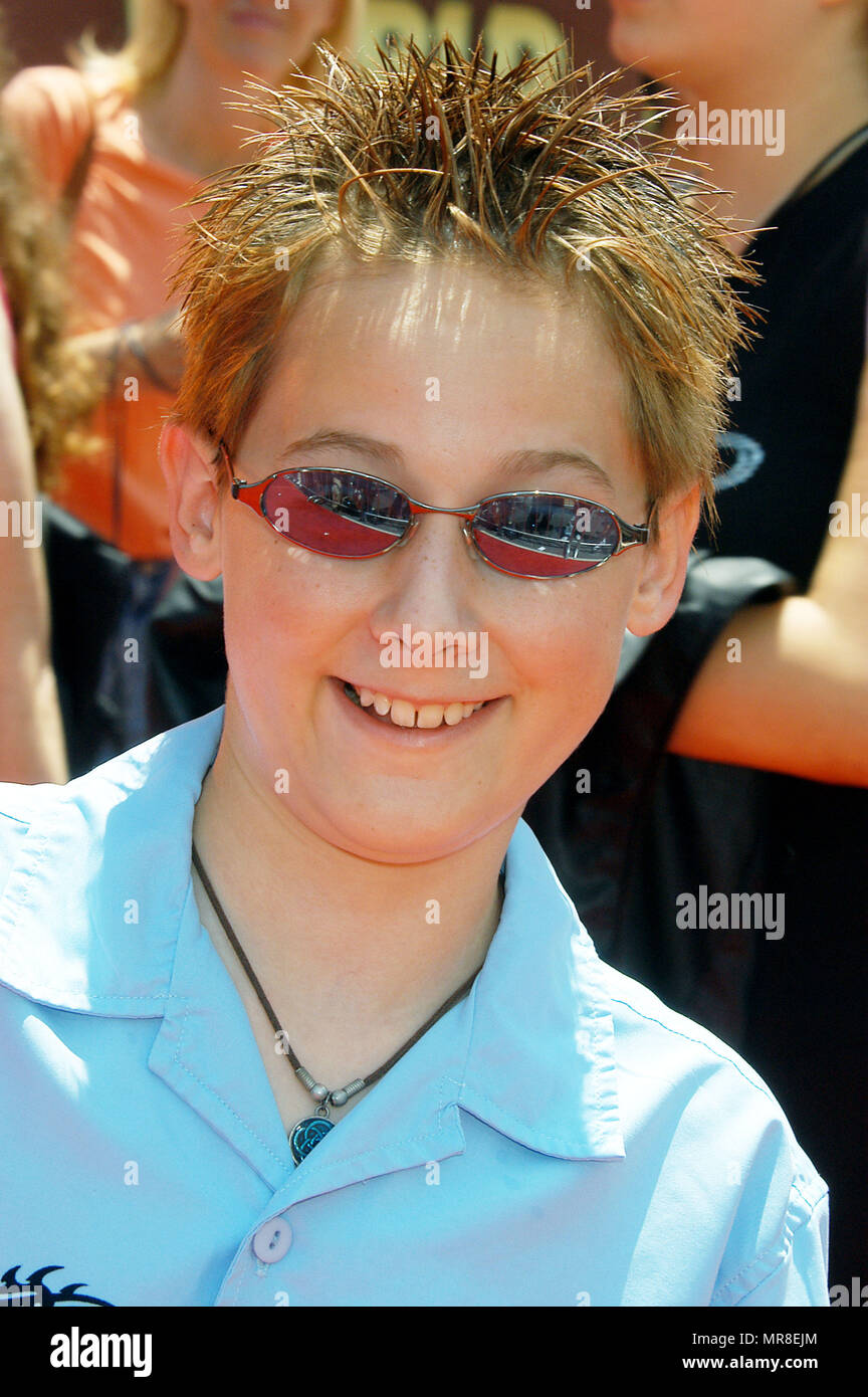 Jake Thomas arriving at the premiere of " Country Bears " at El Captain ...