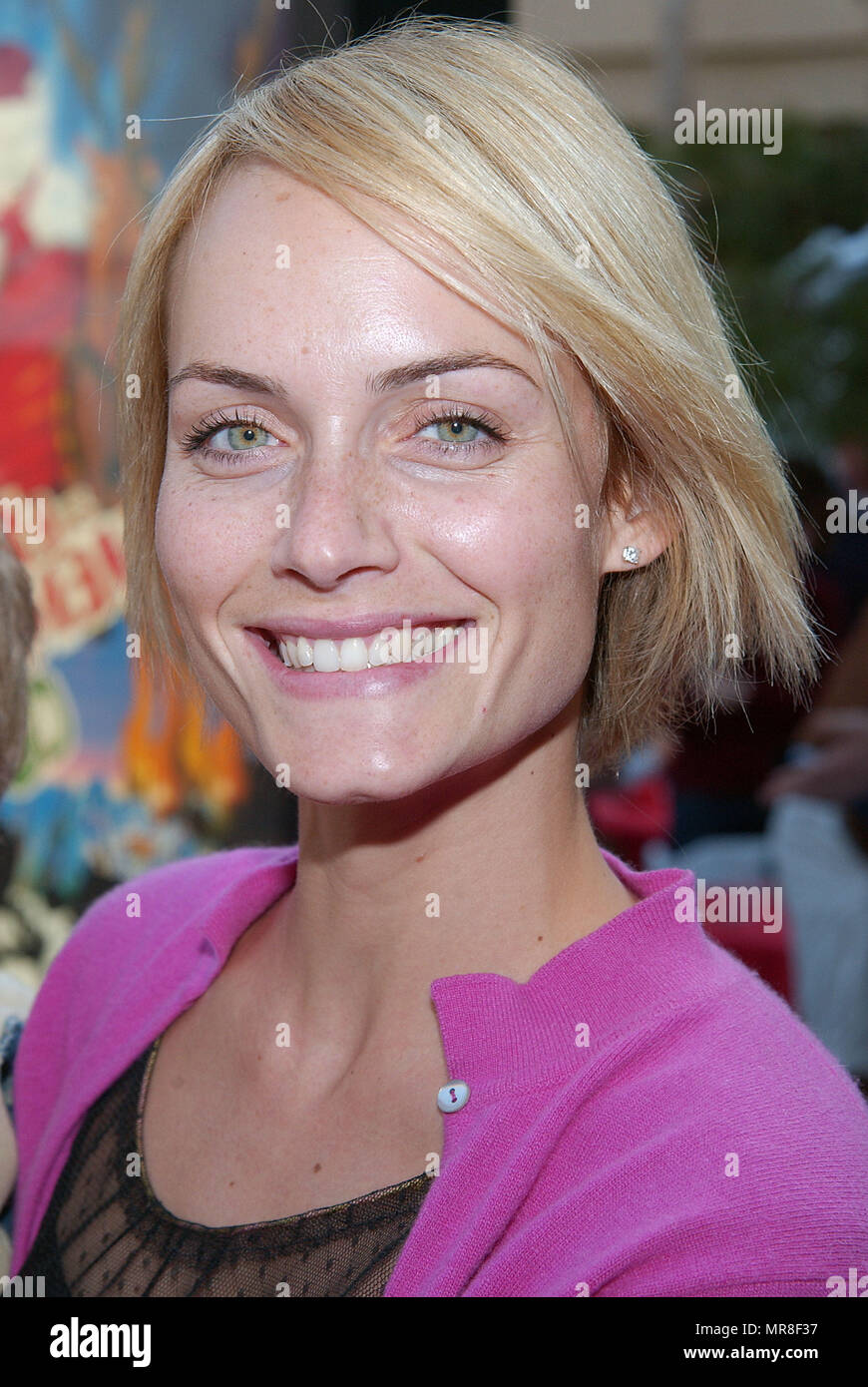 Amber Valetta at the Santa vs the Snowman premiere at the Imax Theatre ...