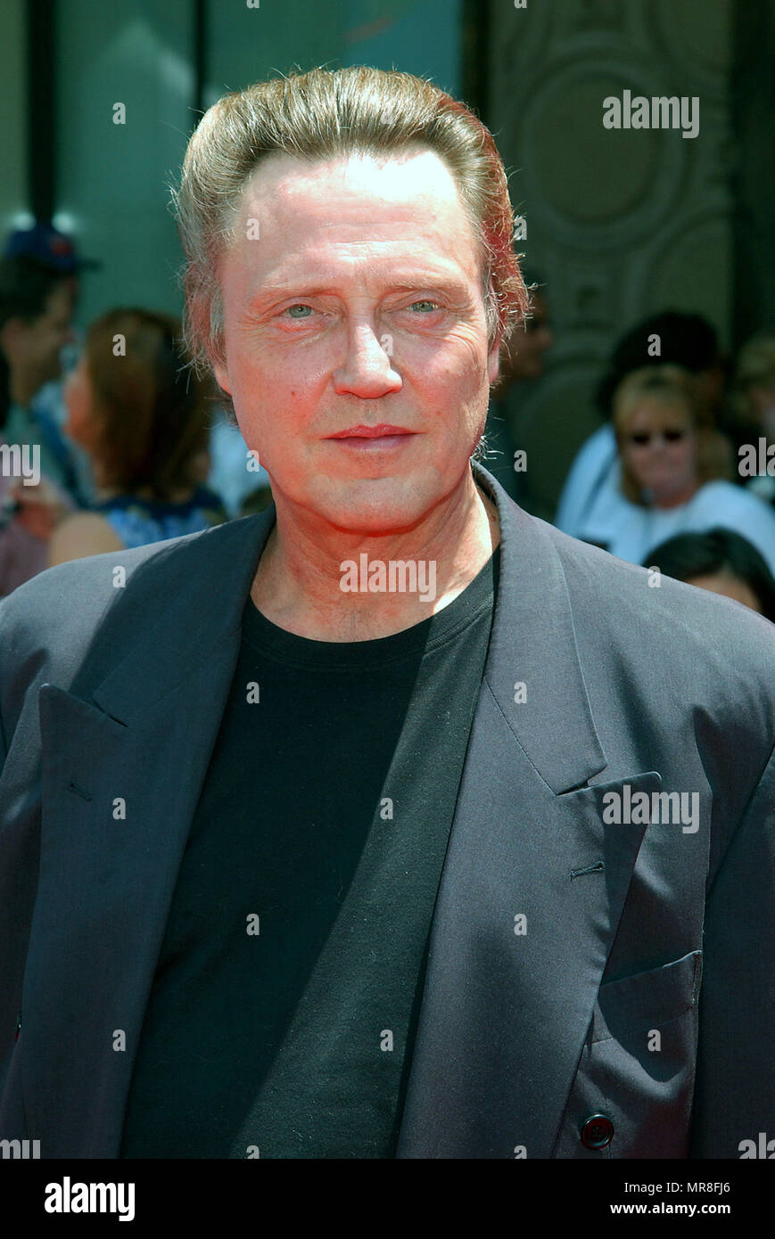 Christopher Walken arriving at the premiere of " Country Bears " at El ...