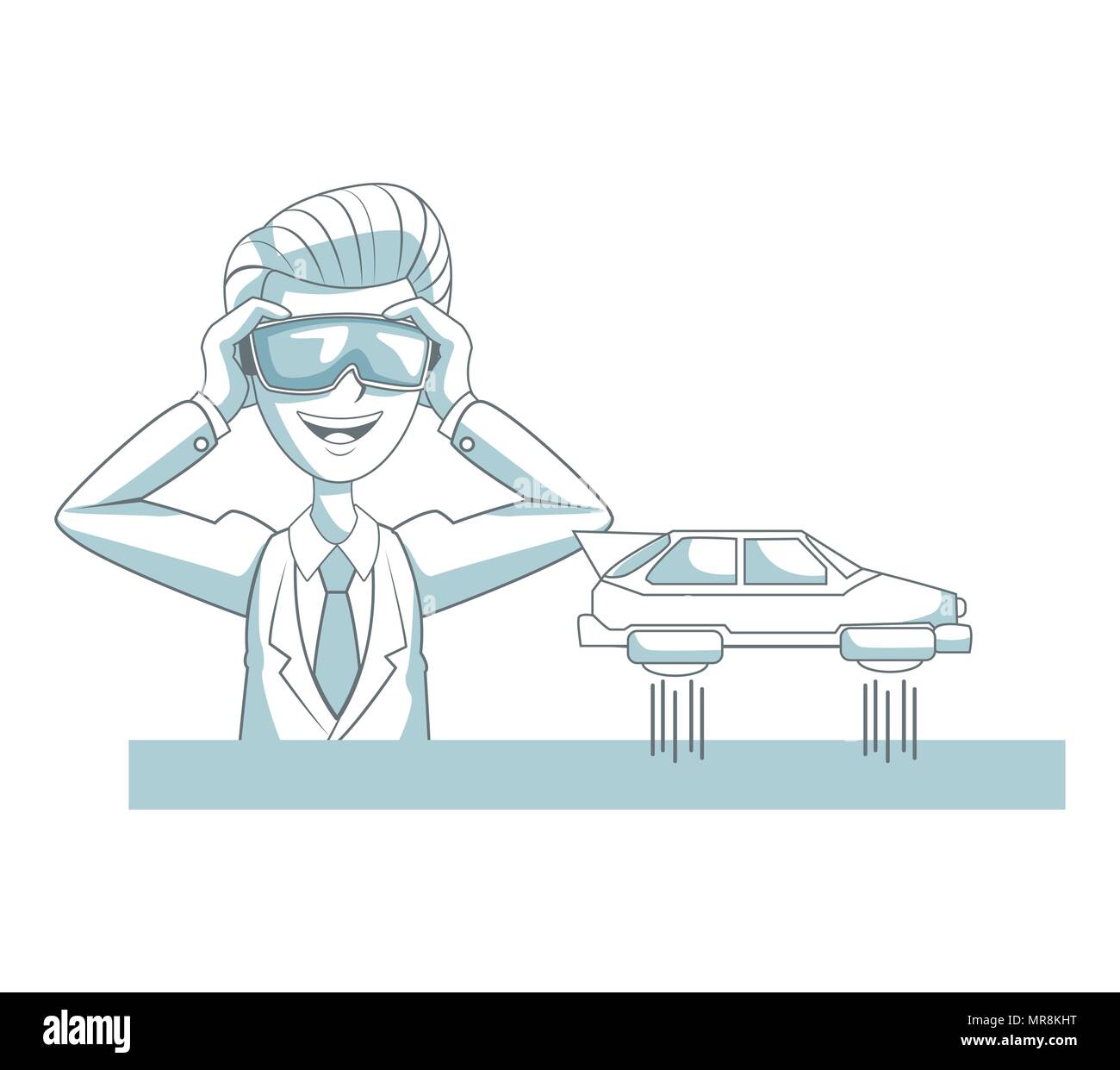 Mind control Stock Vector Images - Alamy