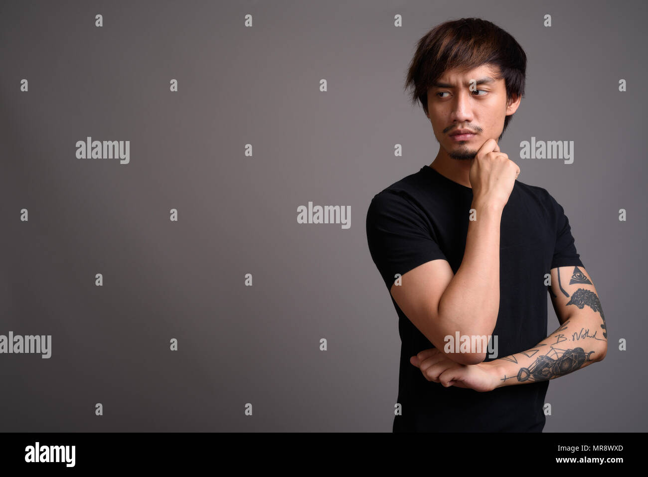 Asian man hand hi-res stock photography and images - Alamy