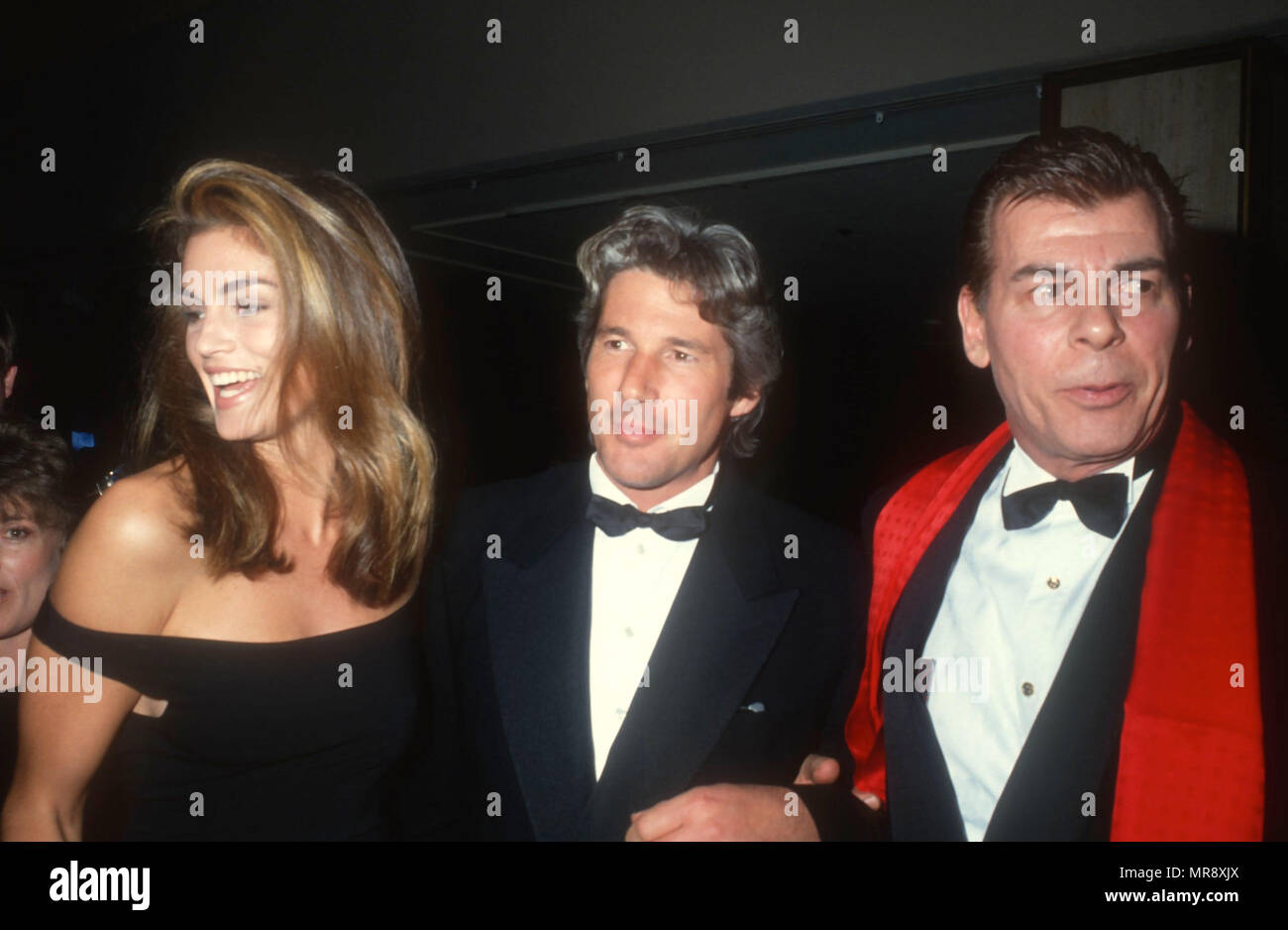 LOS ANGELES, CA - MARCH 22: (L-R) Model Cindy Crawford and actor ...