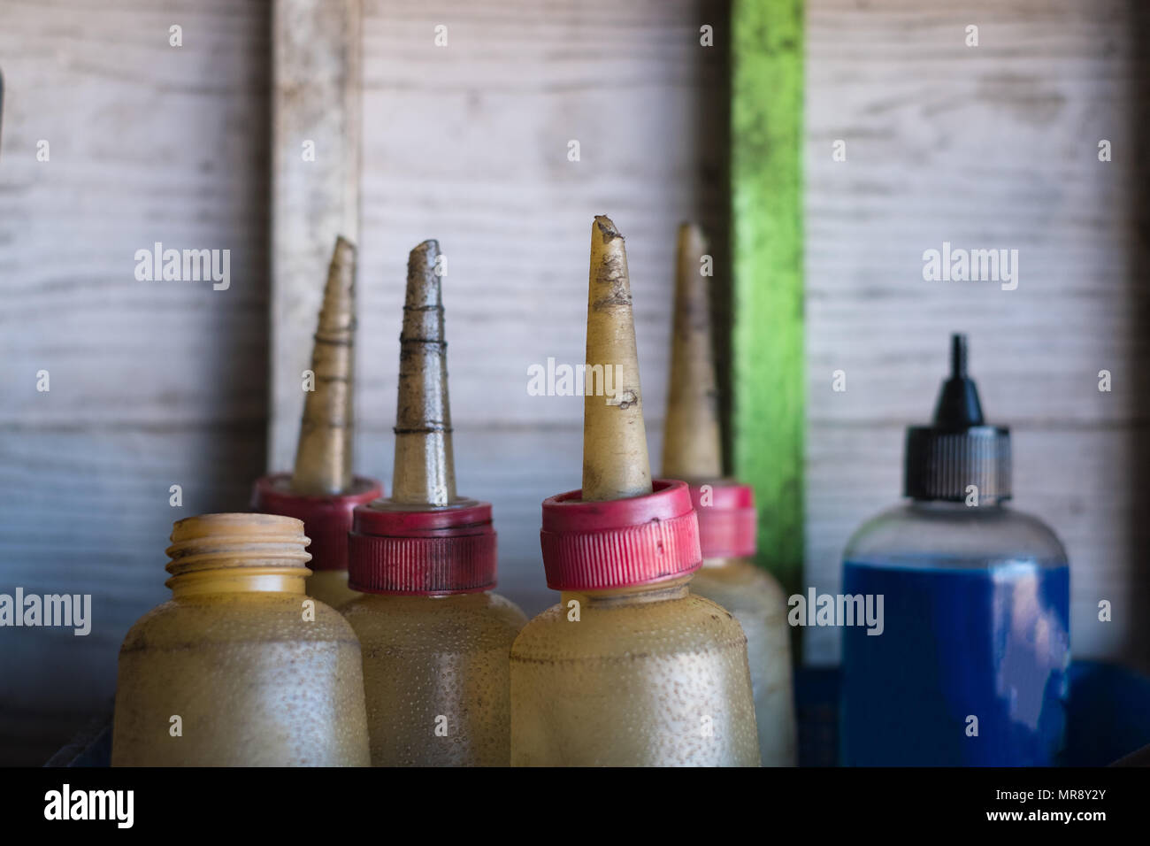 Old hand tools against a wall hi-res stock photography and images - Alamy