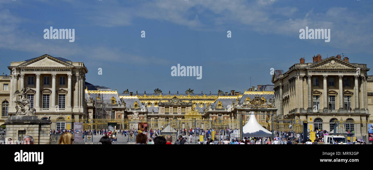 Sun King Versailles Palace Stock Photo - Alamy
